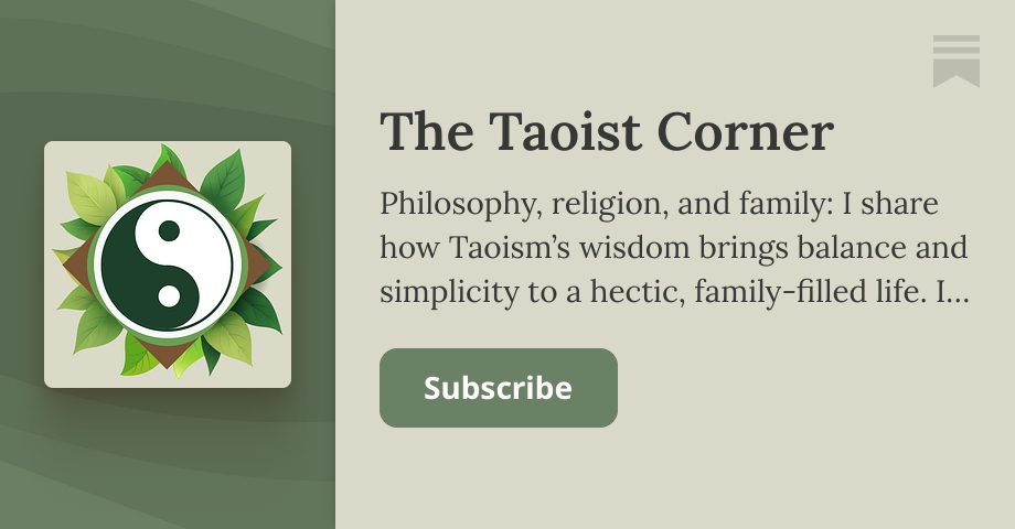 The Taoist Corner | Patrick Stewart | Substack