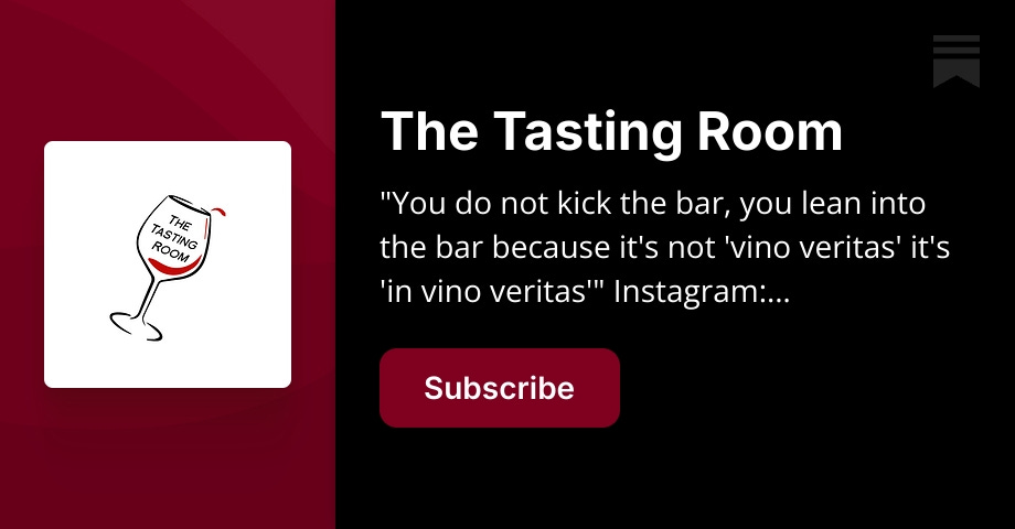 The Tasting Room | Ankit Mehra | Substack
