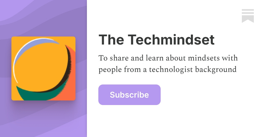 The Techmindset | The Tech mindset | Substack