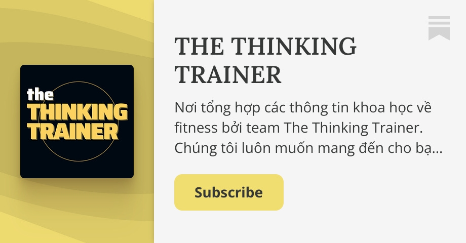 THE THINKING TRAINER | Substack