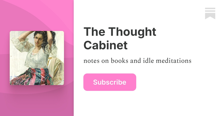 The Thought Cabinet | Lia Luzong | Substack