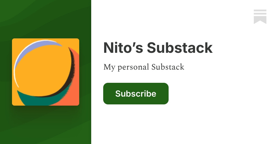 Nito’s Substack | Nito Cogin | Substack