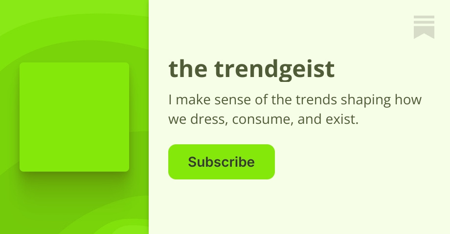 the trendgeist | judith | Substack