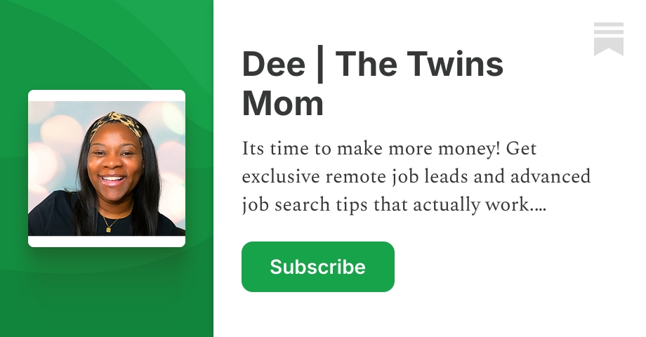 Dee | The Twins Mom | Dee Johnson | Substack