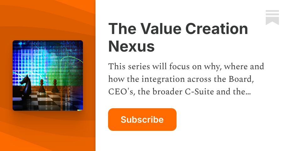 The Value Creation Nexus | Mark Hayes | Substack