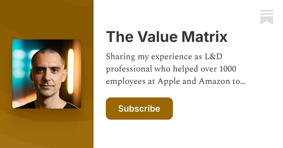 The Value Matrix | Elvid Srebric | Substack