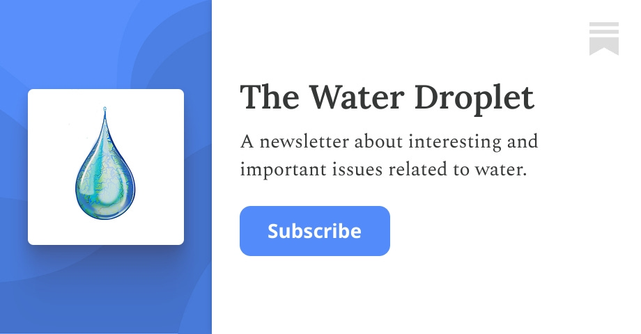 The Water Droplet | Steve Shikaze | Substack