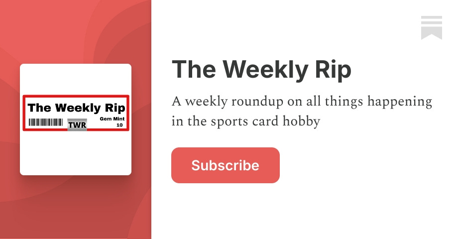 The Weekly Rip | Tyler Johnson | Substack