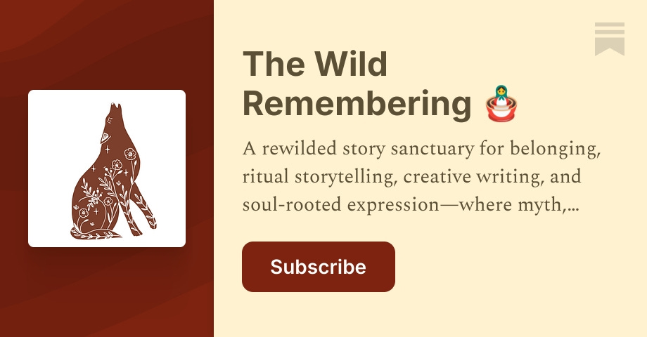 The Wild Matryoshka 🪆 | Stasha Ginsburg | Substack