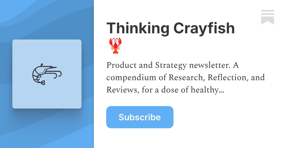 Thinking Crayfish 🦞 | Ryan Chew | Substack