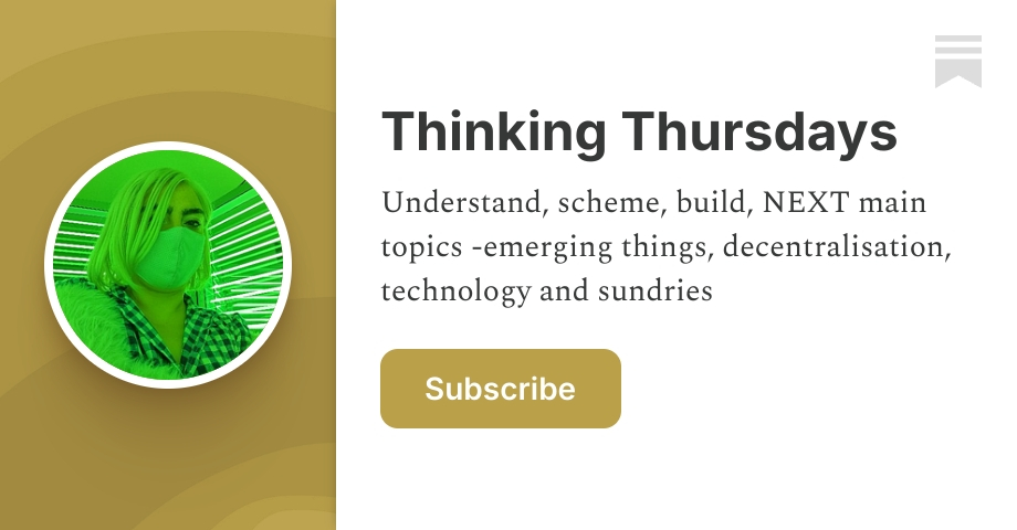 Thinking Thursdays | Gaye "Gaia" Soykok | Substack