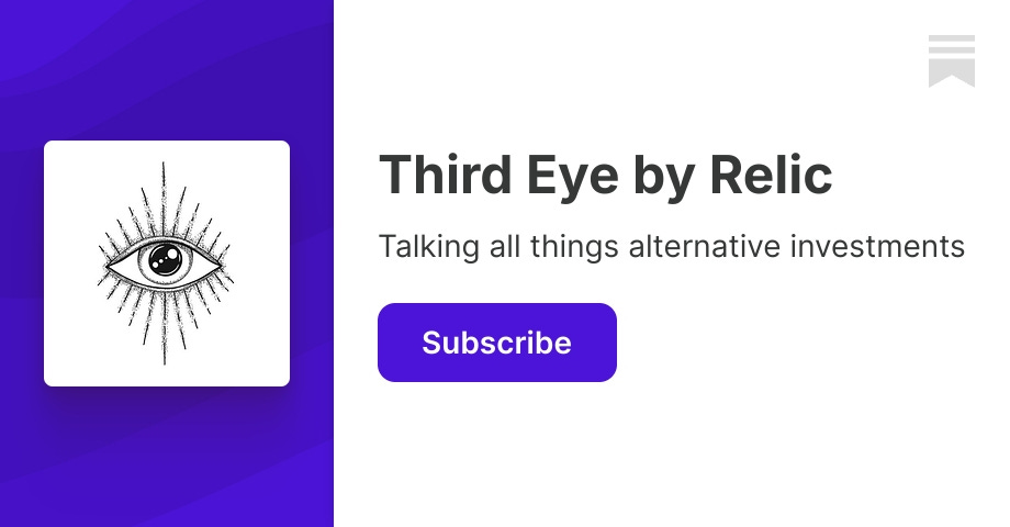 Third Eye by Relic | Josh @ Relic | Substack