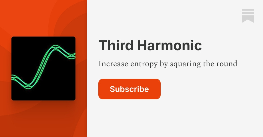 Third Harmonic | Dan D. | Substack