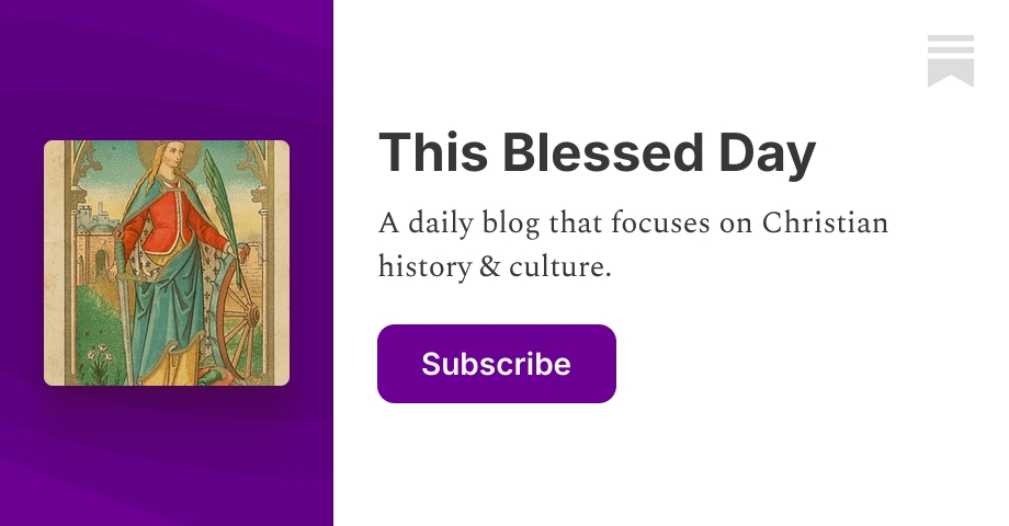 This Blessed Day | Roy Lusignan | Substack