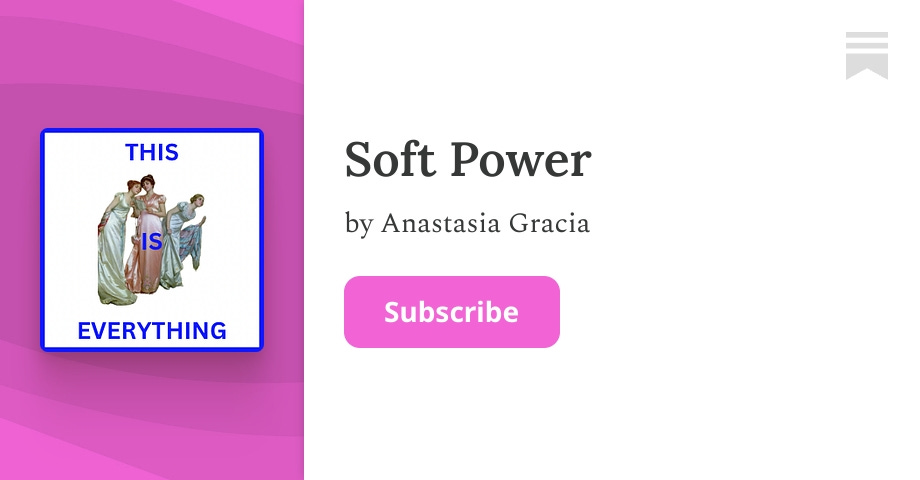 This is EVERYTHING with Anastasia Gracia | Substack