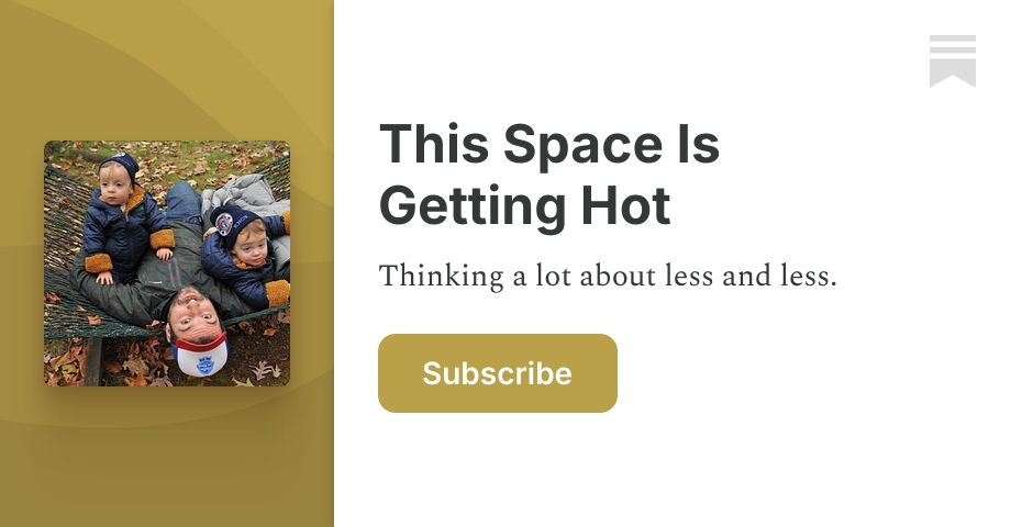 This Space Is Getting Hot | JD | Substack