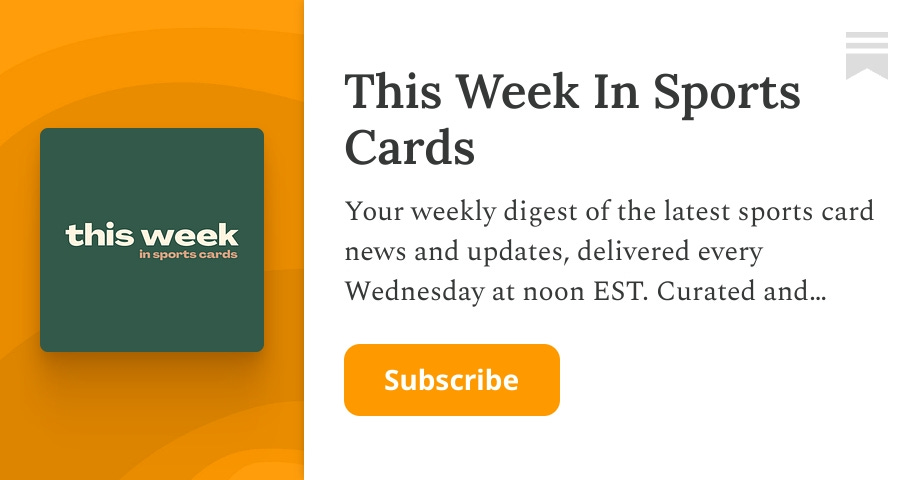 This Week In Sports Cards | Rich Moy | Substack
