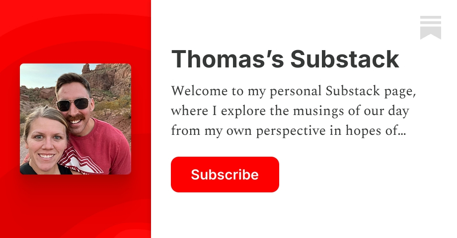 Thomas’s Substack | Thomas Coggins | Substack