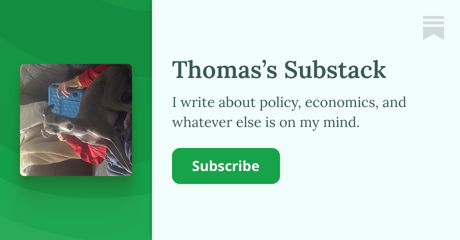 Thomas’s Substack | Substack