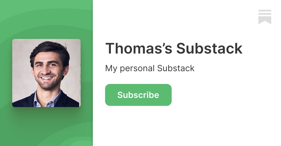 Thomas’s Substack | Thomas Petters | Substack