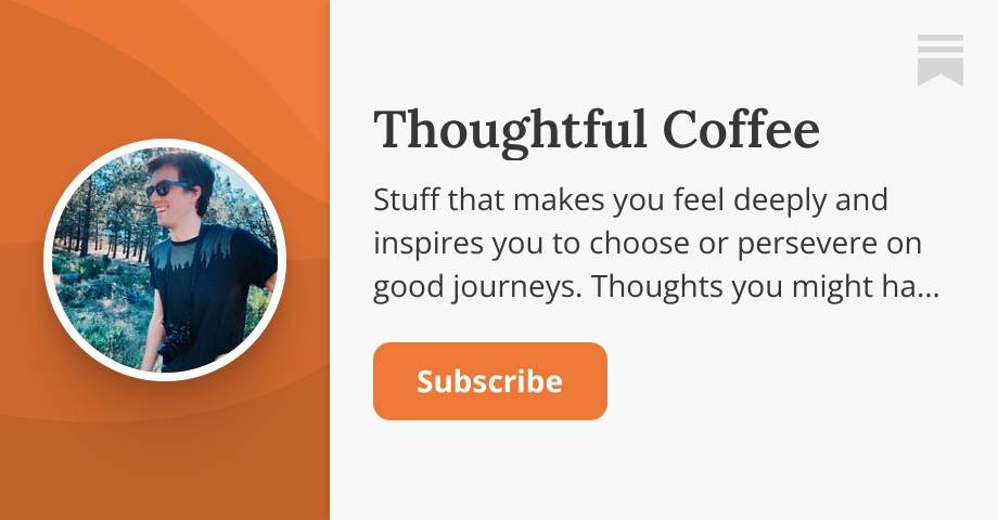 Thoughtful Coffee | Brandon Marra | Substack