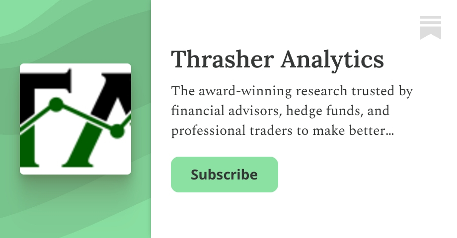 Thrasher Analytics | Substack