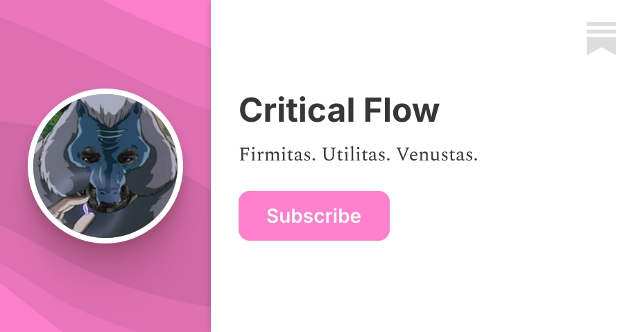Critical Flow | Thulsa Goon | Substack