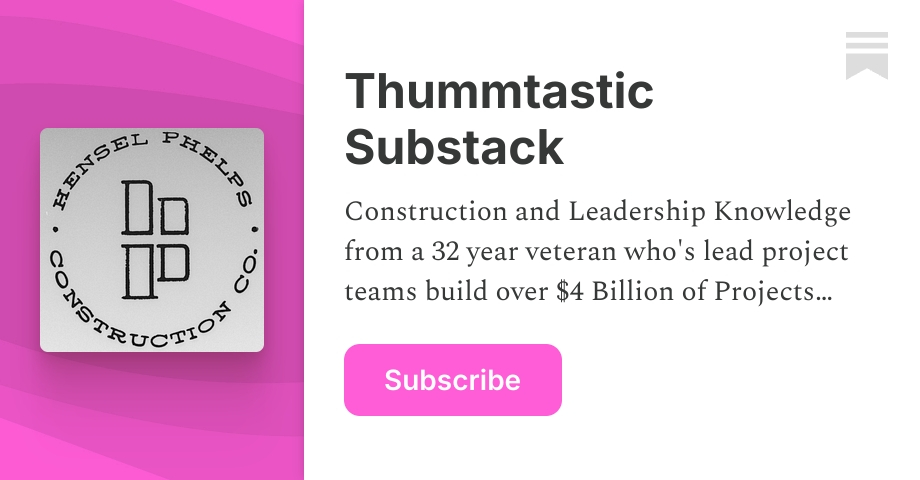 Thummtastic Substack | WILLIAM THUMM | Substack