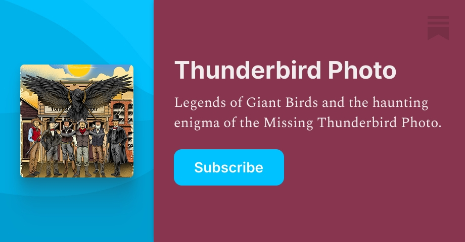 Thunderbird Photo | Kevin J. Guhl | Substack