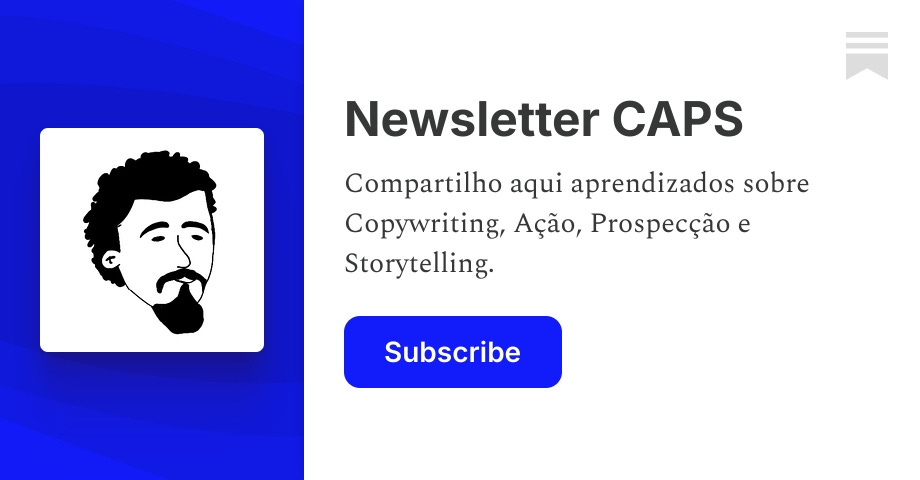 Newsletter CAPS | Tiago Armando Saraiva Hirt | Substack