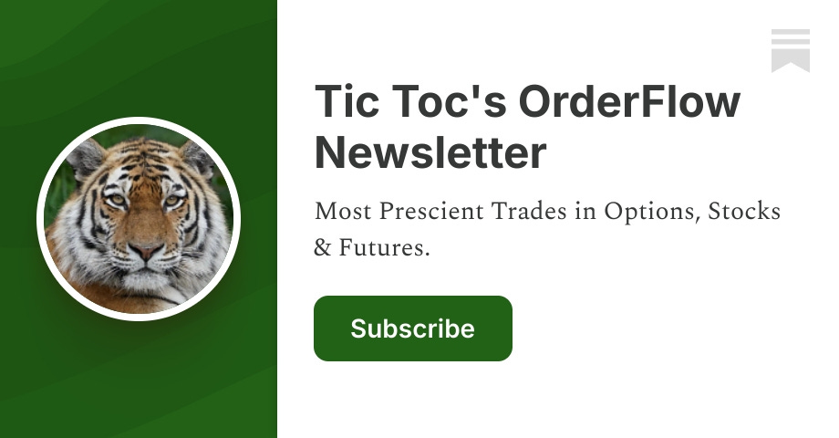 Tic Toc Newsletter | Tic Toc Trading | Substack