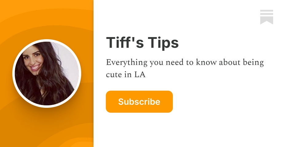 Tiff's Tips | Substack
