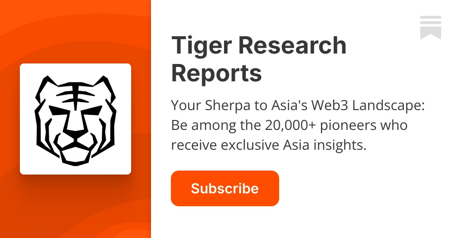 Tiger Research Reports | Daniel Kim | Substack