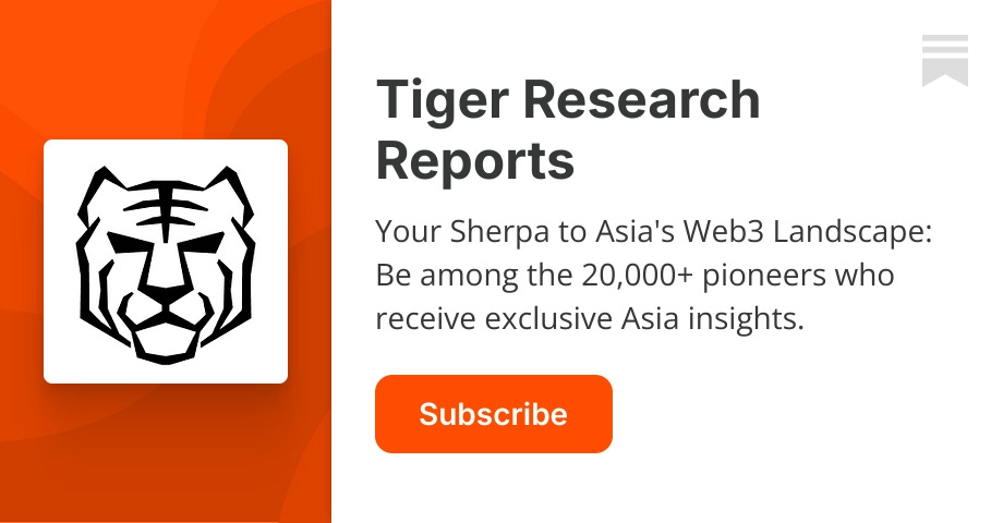 Tiger Research Reports | Daniel Kim | Substack