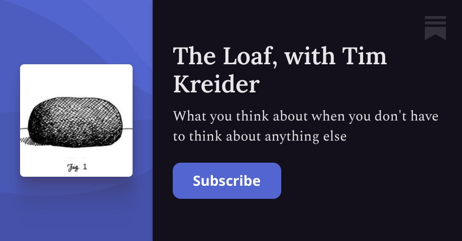 Beyond the Worst-Case Scenario - The Loaf, with Tim Kreider