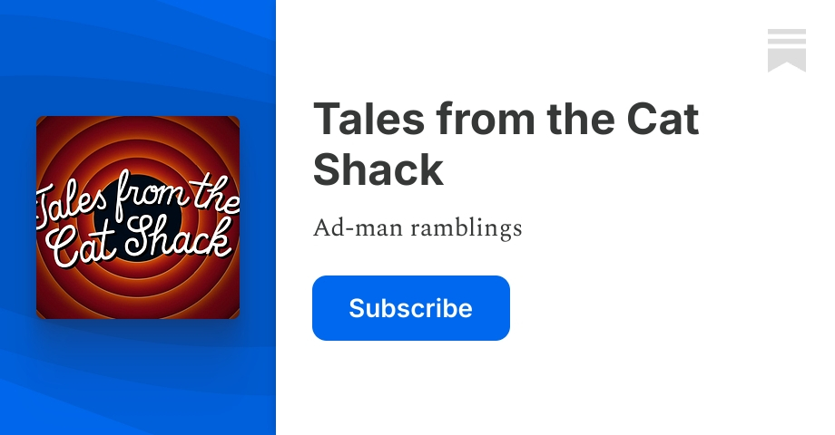 Tales from the Cat Shack | Tim Nash | Substack