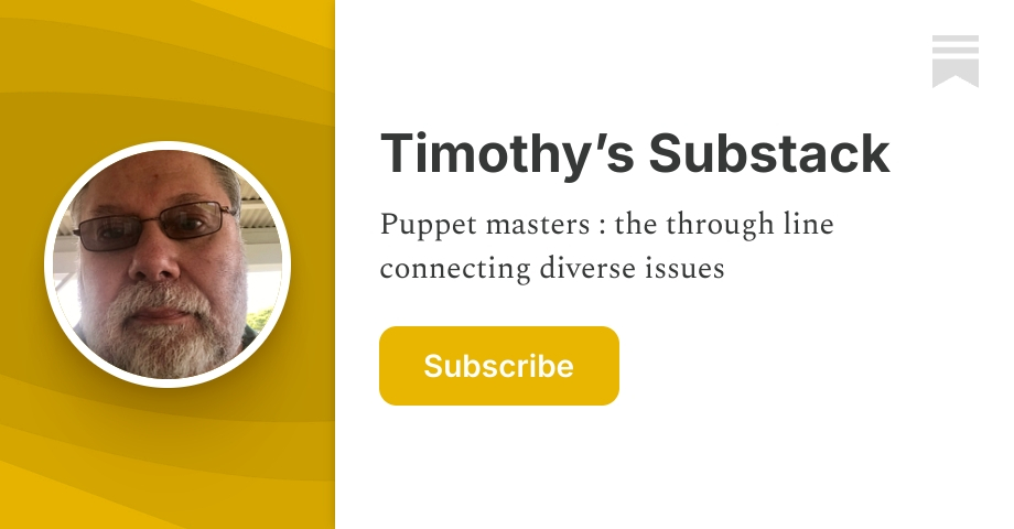 Timothy’s Substack | Timothy Hutchinson | Substack