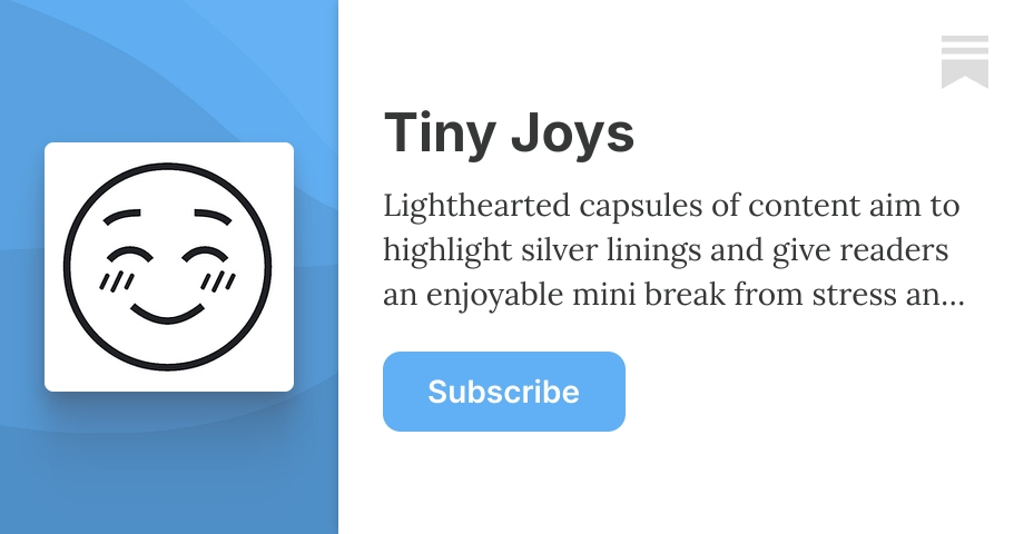 Tiny Joys | Gaël | Substack