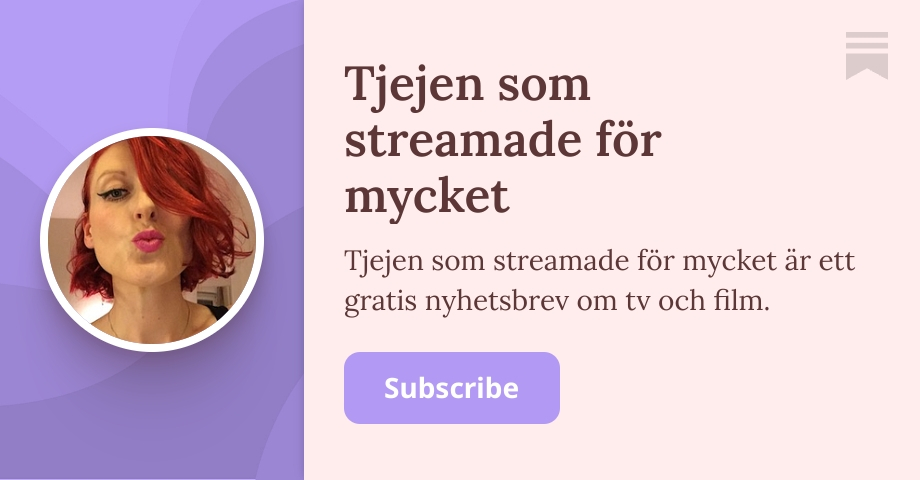 Tjejen som streamade för mycket | Adrianna Jalming | Substack