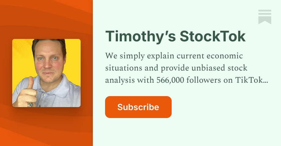 Timothy’s StockTok | StockTok 📈 | Substack