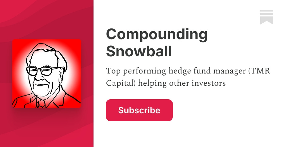 Coming soon - by Theodore Rosenthal - Compounding Snowball