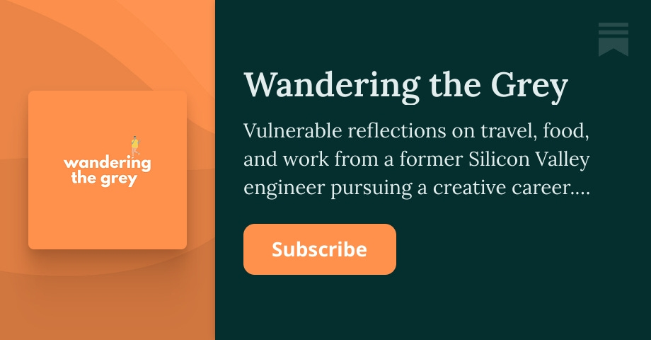 Wandering the Grey | Tobi Ogunnaike | Substack