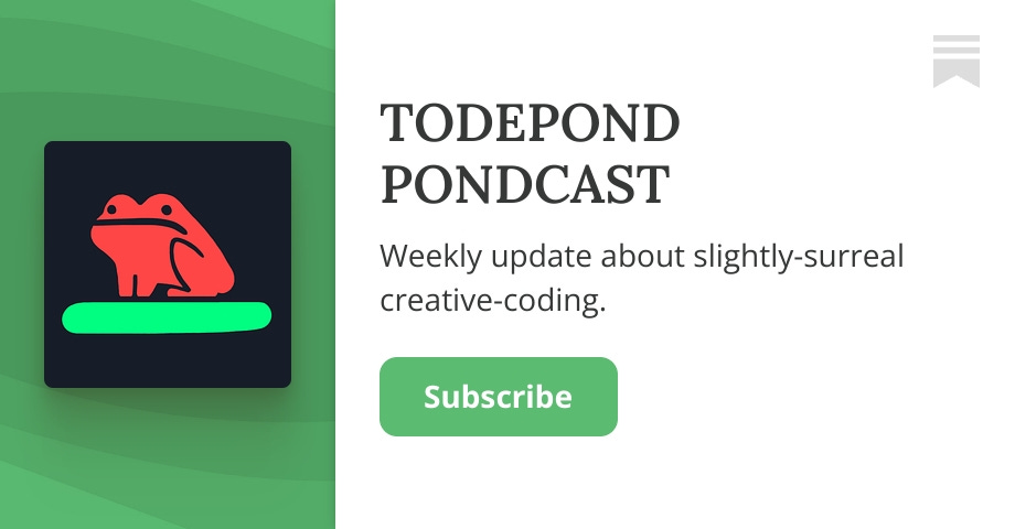 TODEPOND PONDCAST | Lu Wilson | Substack
