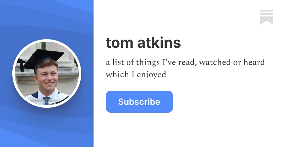 tom atkins | Substack