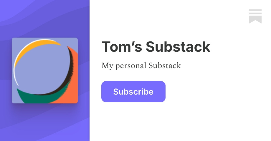 Tom’s Substack | Tom Dynan | Substack