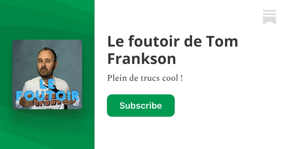 Le foutoir de Tom Frankson | Substack
