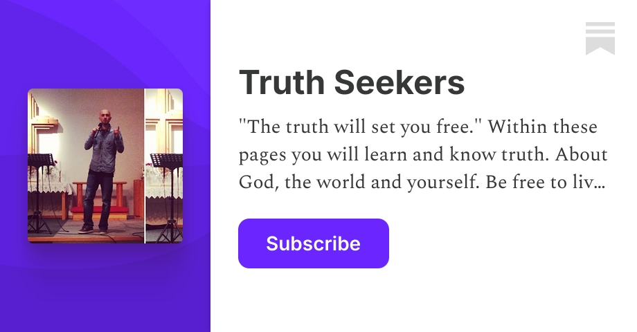 Truth Seekers | Tommy Strand | Substack