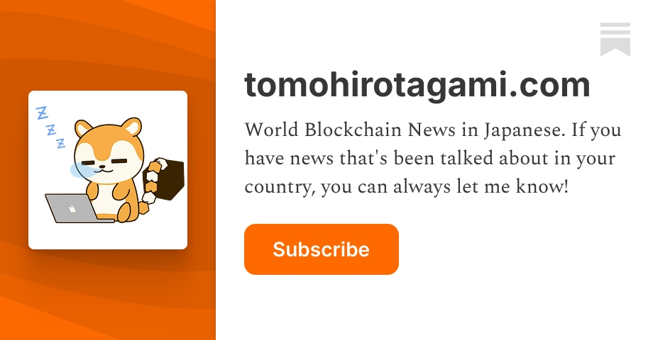 tomohirotagami.com | Tomohiro Tagami | Substack