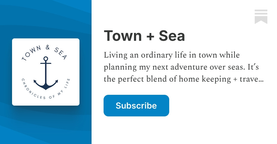 Town + Sea | Toni Hammersley | Substack