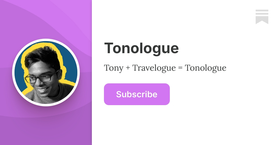 Tonologue | Tony | Substack